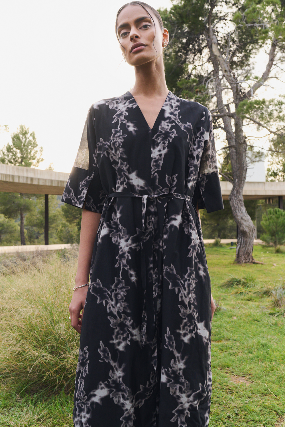 Leveté Room - LR-NELSY 1 Kjole - Med abstrakt print